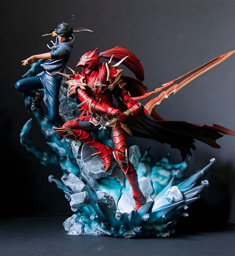 Igris Vs Sung Jinwoo STL | Solo Leveling High-quality Detailed 3D Model ...