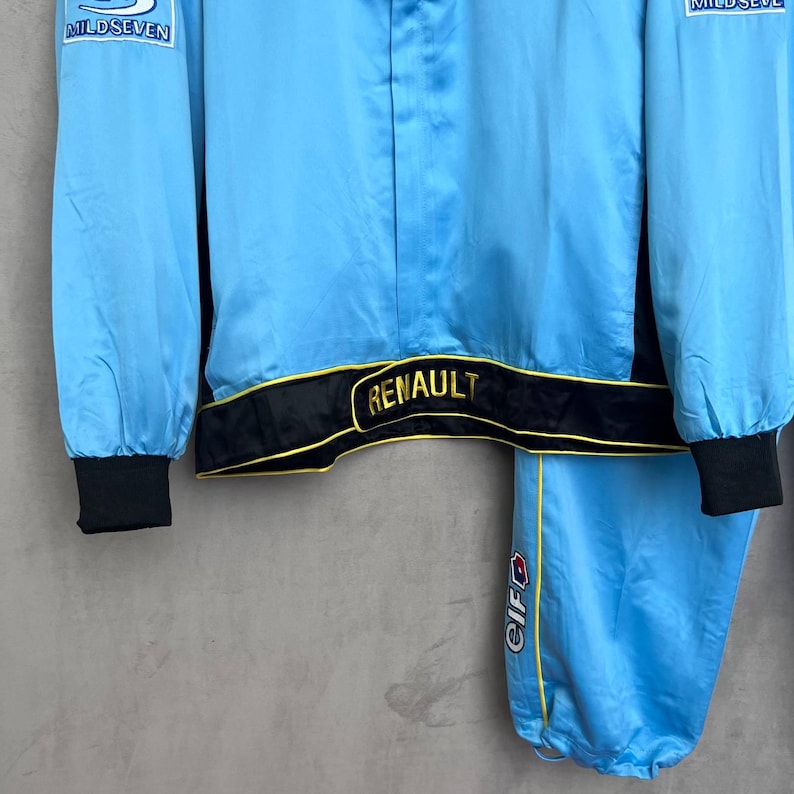 Renault F1 Team Racing Track Suit Vintage Jacket + Pants Set Size L - Etsy