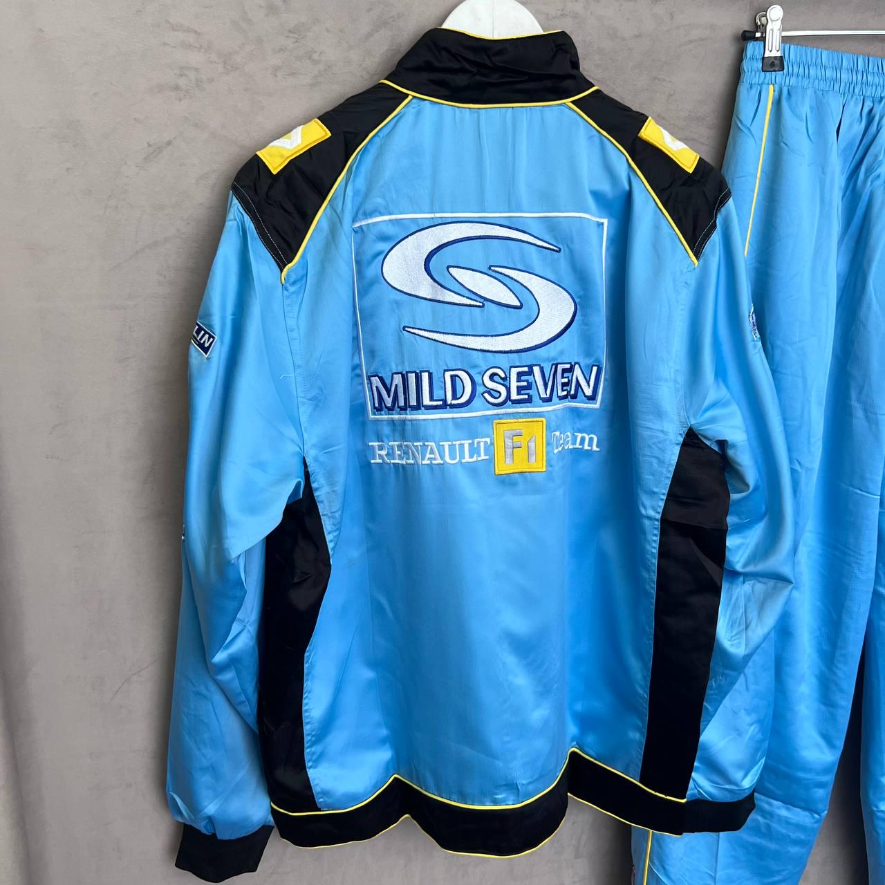 Renault F1 Team Racing Track Suit Vintage Jacket + Pants Set Size L - Etsy