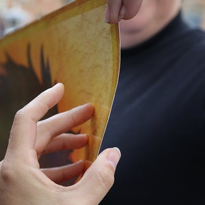 Large Red Silhouette Spike Poster - Etsy