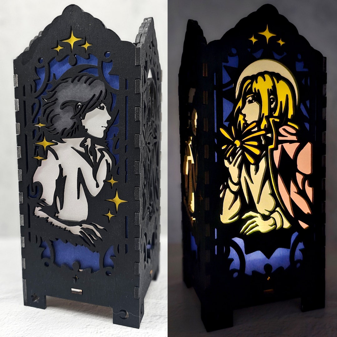 Two Wizards Handmade Laser Cut Lantern With LED Tealight - Etsy