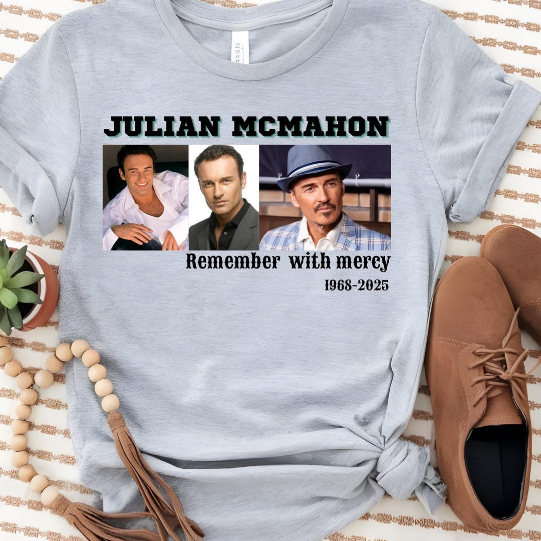 Julian Mcmahon Remember With Mercy Shirt, Julian Mcmahon Fan Shirts ...