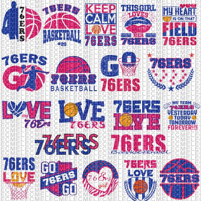 20 File,76ers Svg,76ers Png,76ers Bundle,love 76ers,go 76ers,76ers ...