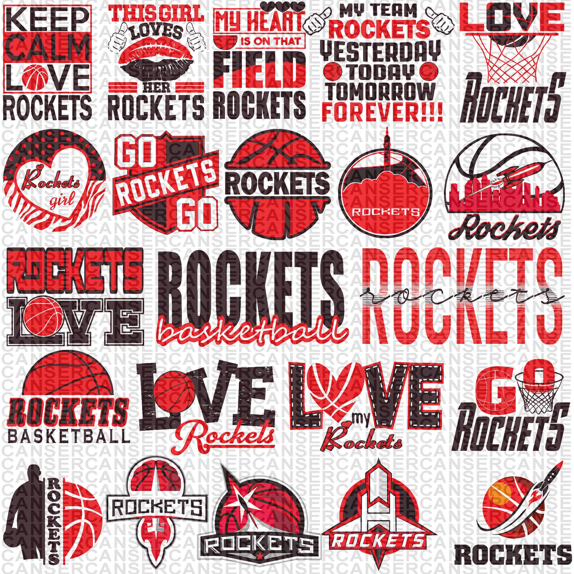22 File,rockets Svg,rockets Bundle,rockets Png,love Rockets,go Rockets ...
