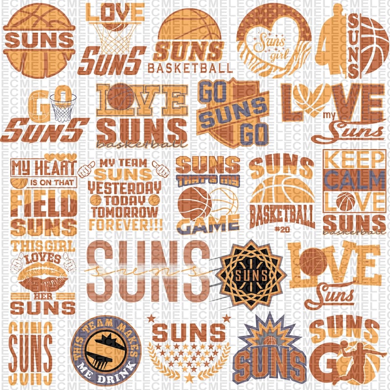 23 File,suns Svg,suns Bundle,suns Png,go Suns,love Suns,suns Basketball ...