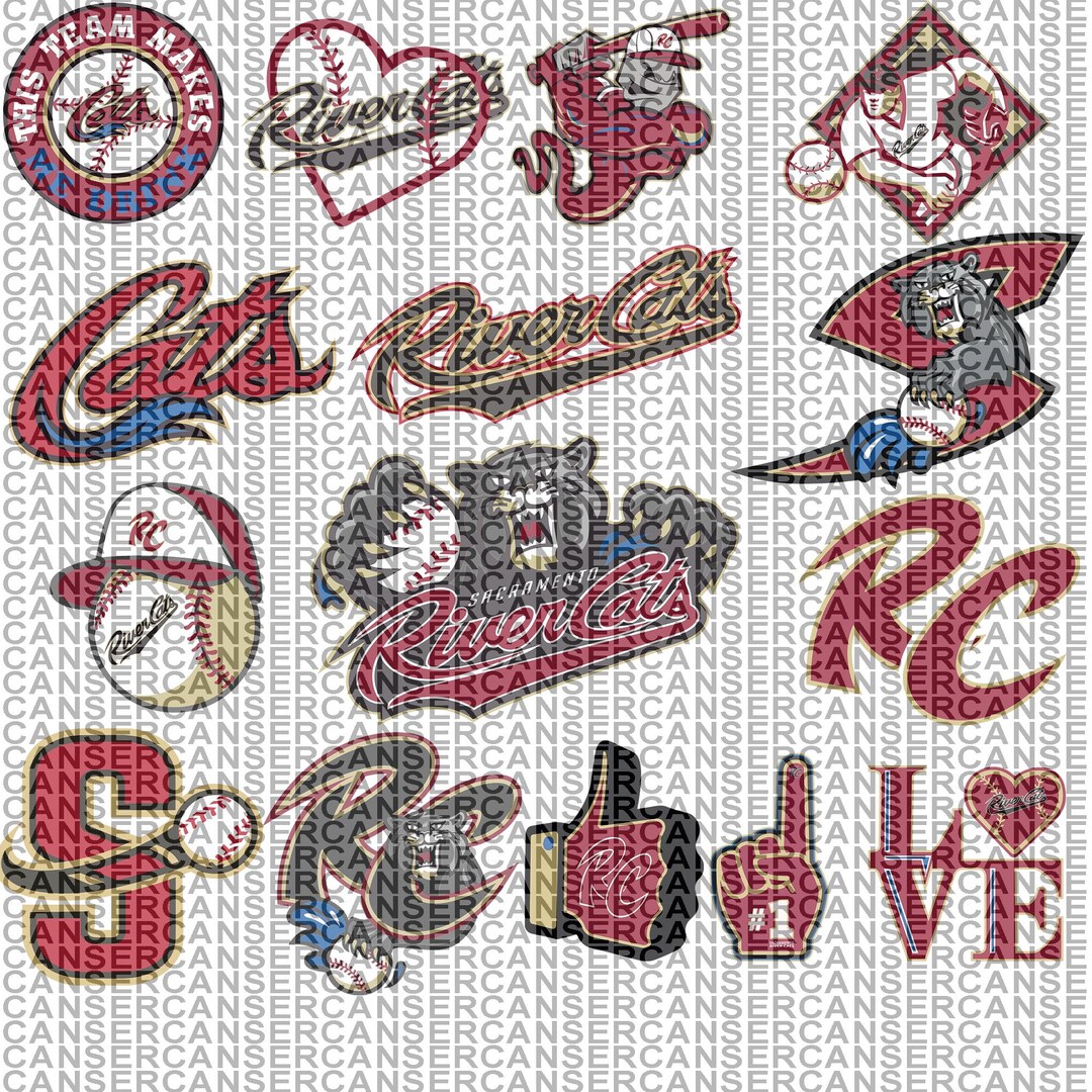 River Cats Svg,river Cats Png,rivercats Svg,rivercats Png,cats Svg ...