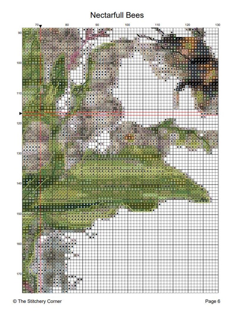 Nectarfull Bees Cross Stitch - Instant Download - Etsy