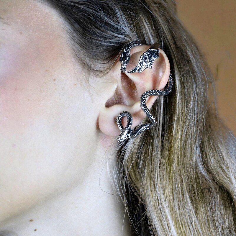 Dragon Ear Cuff - Etsy
