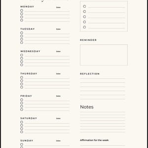 My Week, My Way. Your Weekly Planner to Set You up for Your Goals and ...