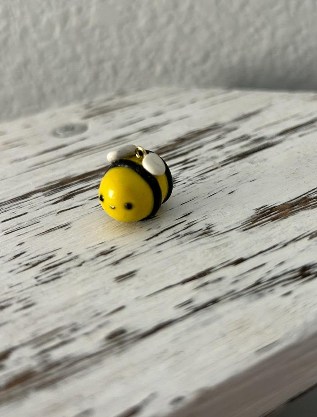 Polymer Clay Cute Bee Charm - Etsy