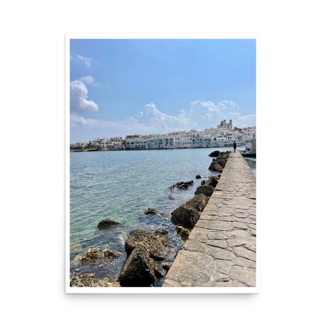 Paros Greece Print | Cycladic Island Travel Photography | Minimalist ...