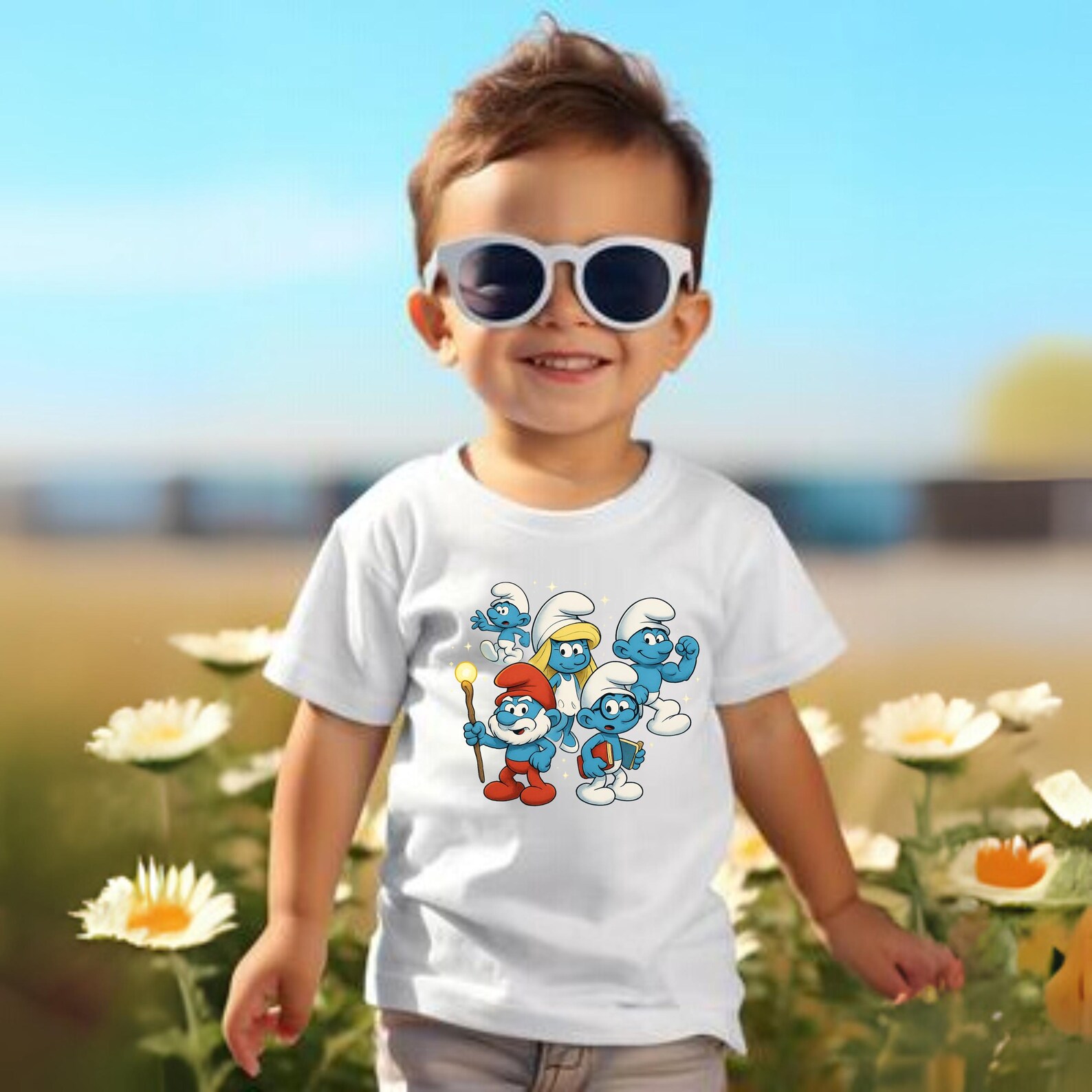 Smurfs Inspired PNG Clipart Set | Digital Download | Cute Blue ...