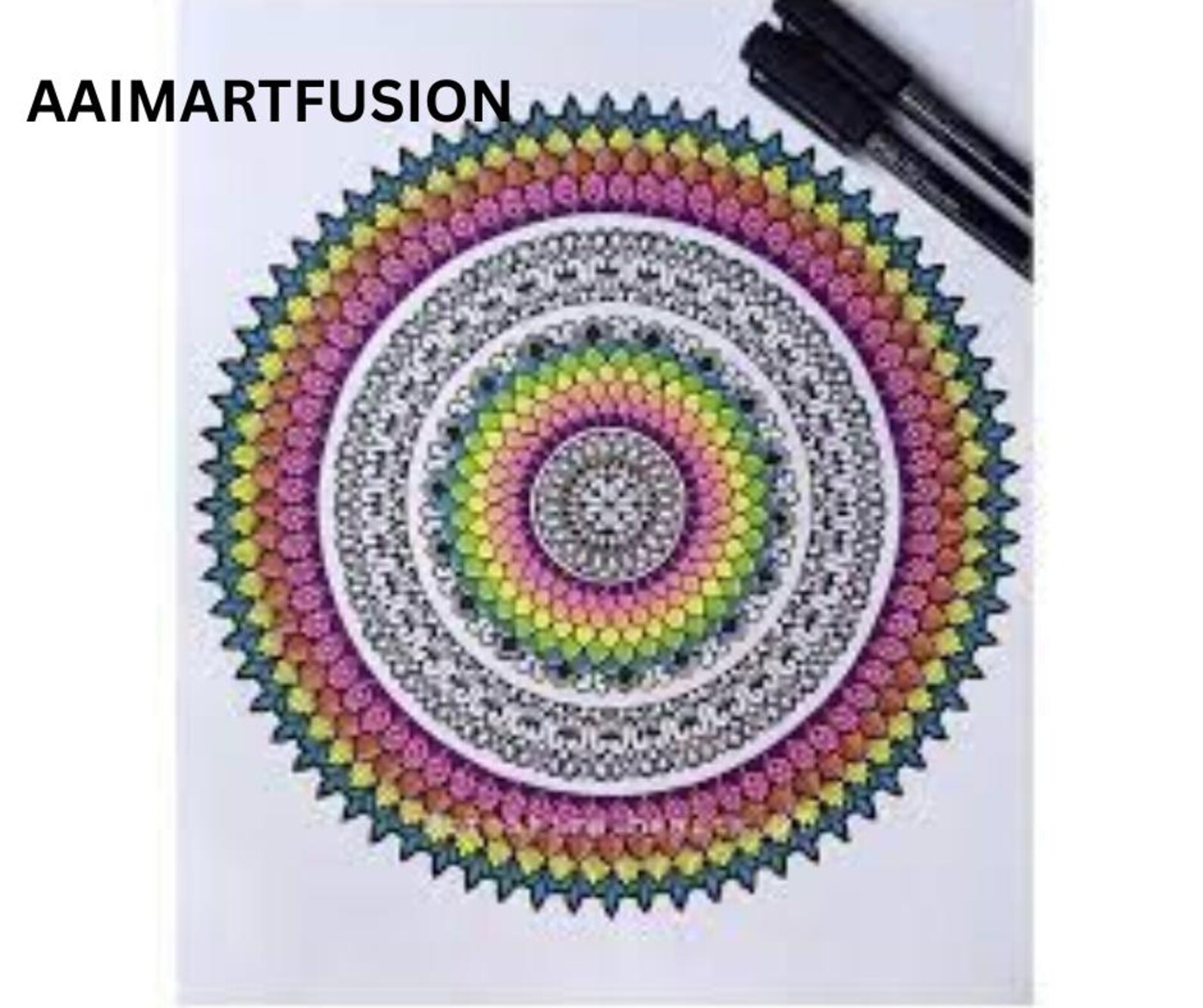 50 Relaxing Mandala Coloring Pages: Stress Relief Art (PDF Download) - Etsy