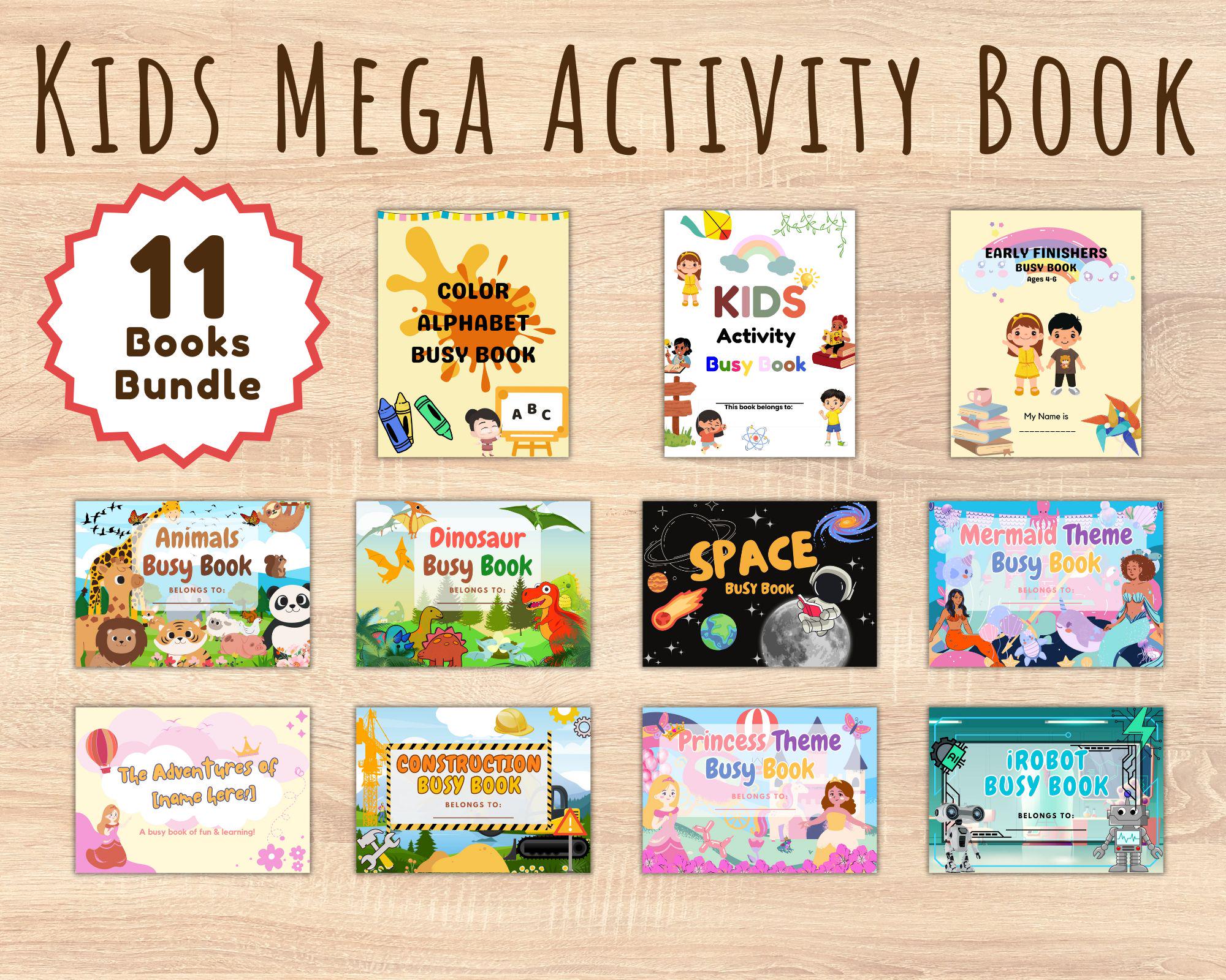 Busy Book Printable, Toddler Learning Binder, Homeschool Resources ...