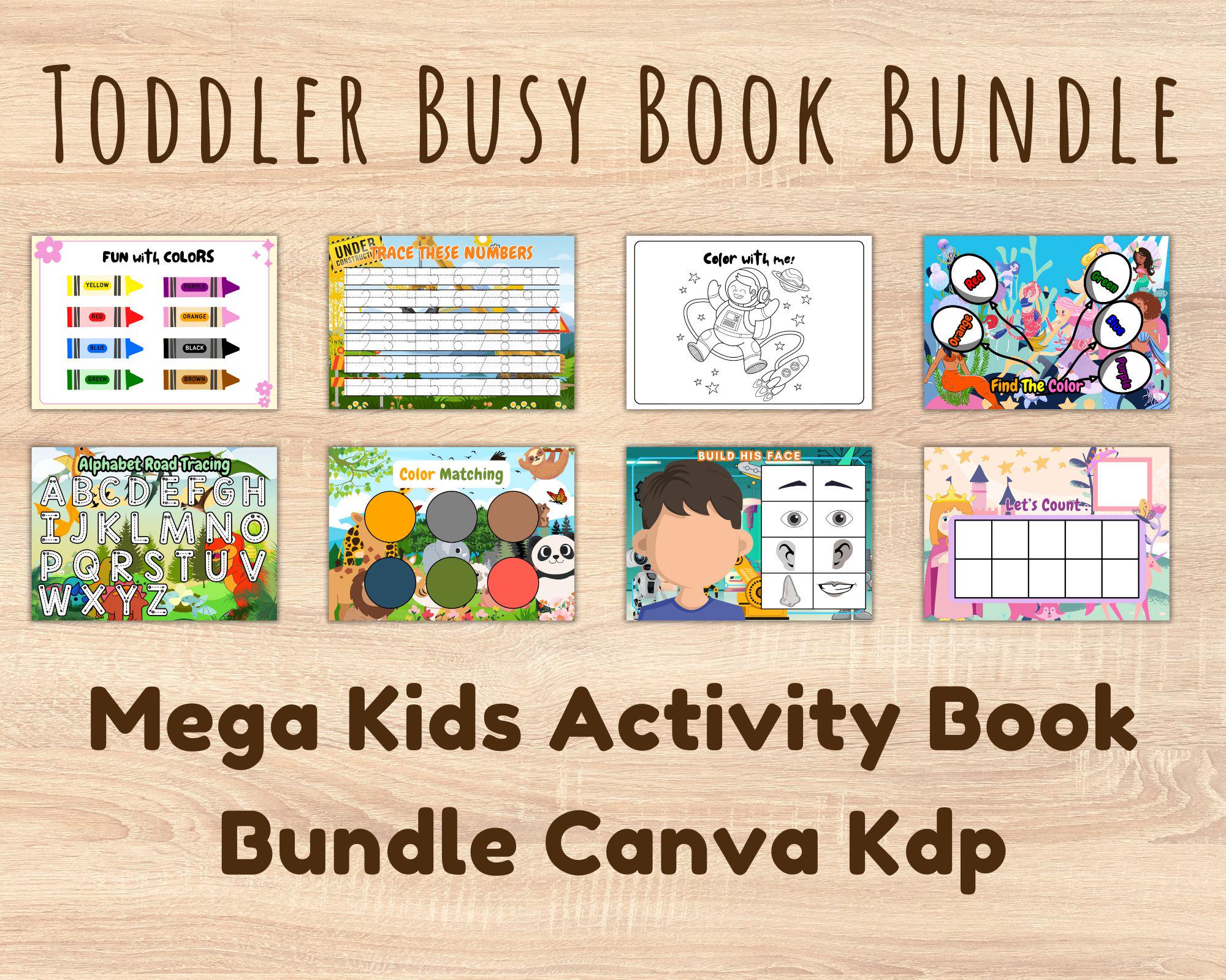 Busy Book Printable, Toddler Learning Binder, Homeschool Resources ...