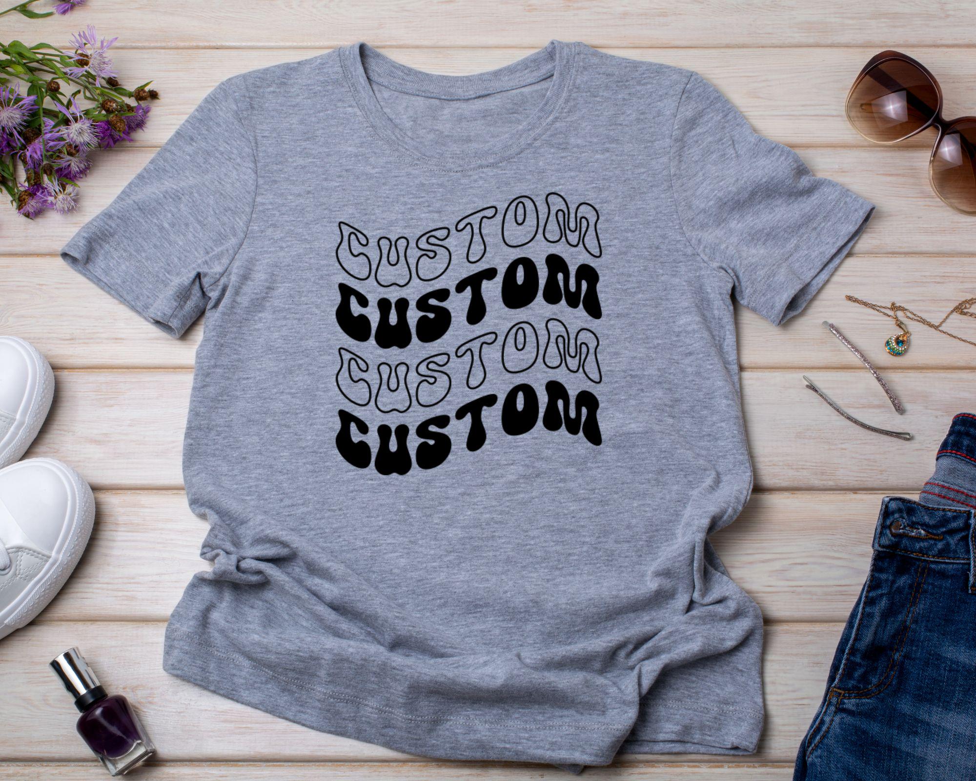 Custom Wavy Fonts SVG, Wave Font Quote, Custom Wavy Stacked SVG, Wavy ...