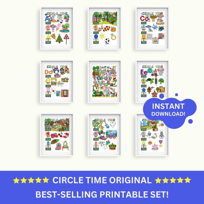 Circle Time Activity - Etsy