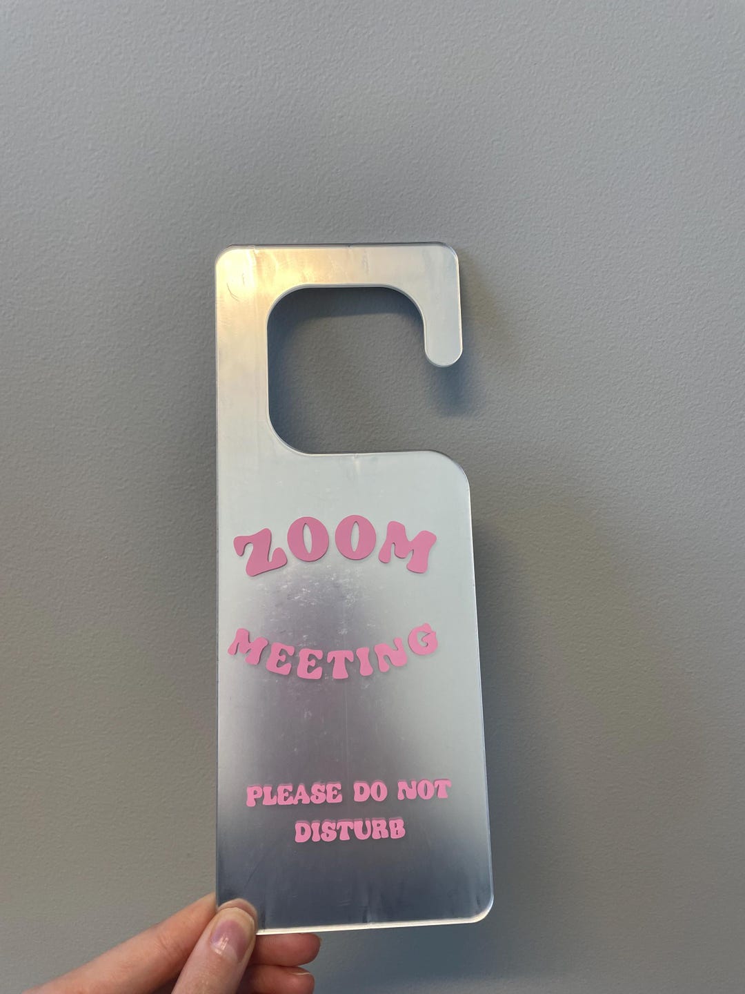 Zoom Meeting Sign for Office Doors - Etsy