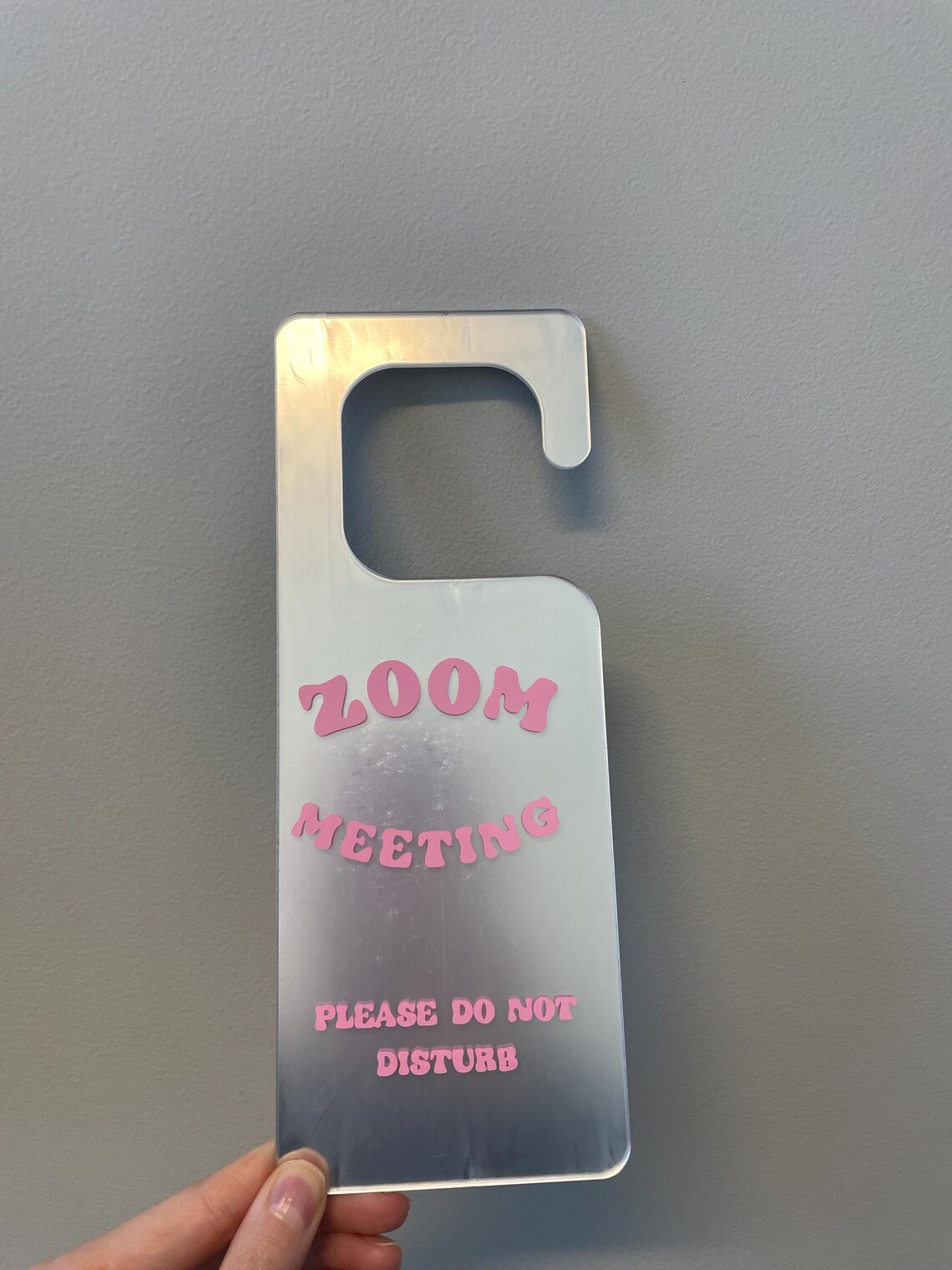 Zoom Meeting Sign for Office Doors - Etsy