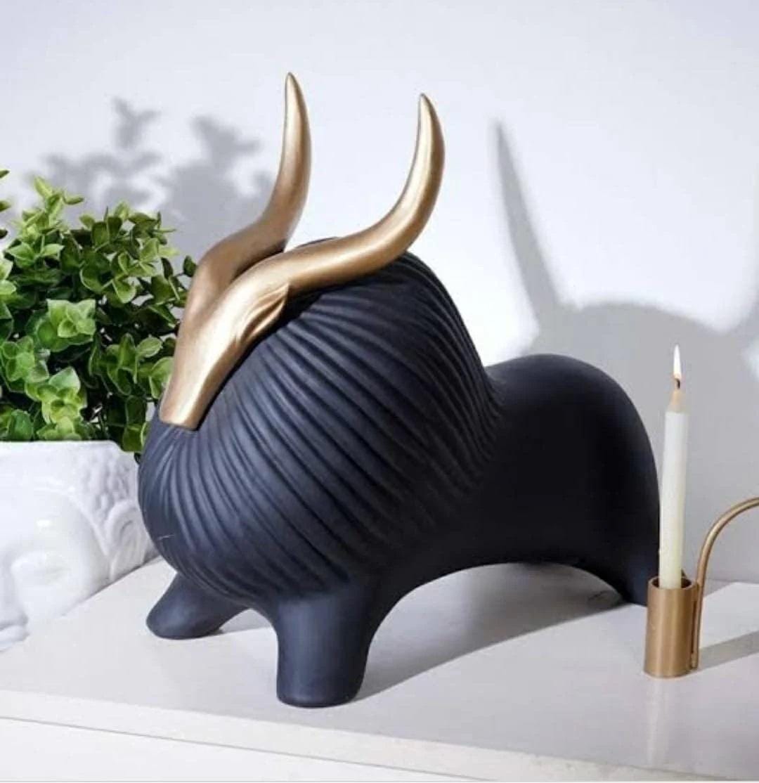 Yak Showpiece for Home Decor Showpiece (big Size), Yak Showpiece for ...