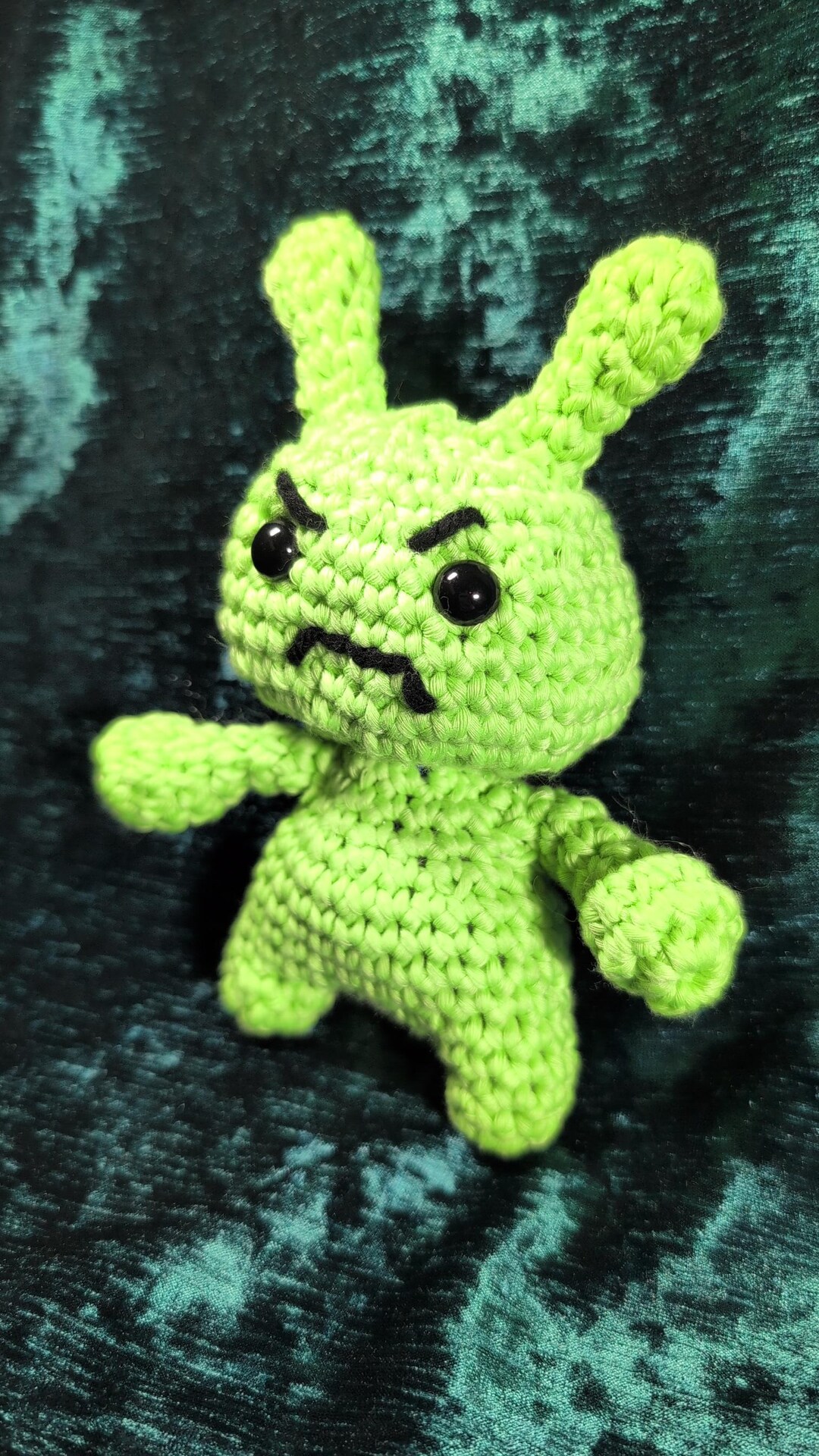 Angry Alien and Spaceship, Glow in the Dark - Etsy