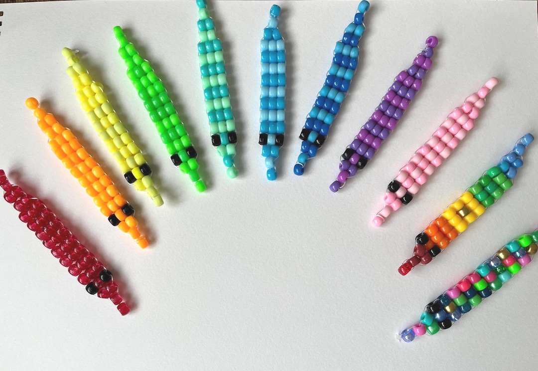 Kandi Worm - Etsy UK