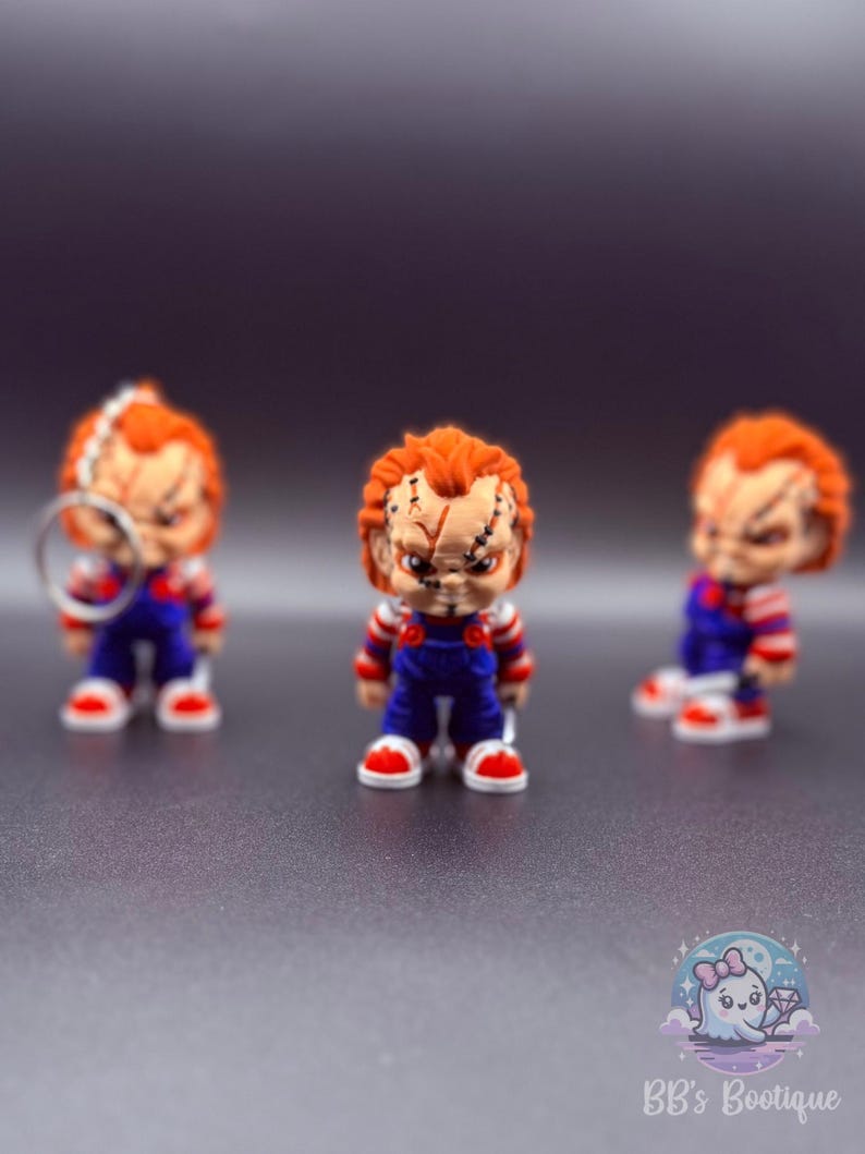 3D Printed Chucky Figurine – Articulated Horror Collectible | Good Guy ...