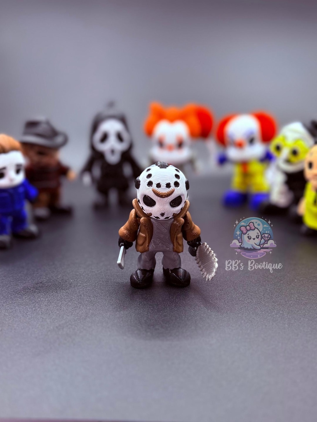 3D Printed Jason Voorhees Figure – Articulated Friday the 13th Horror ...