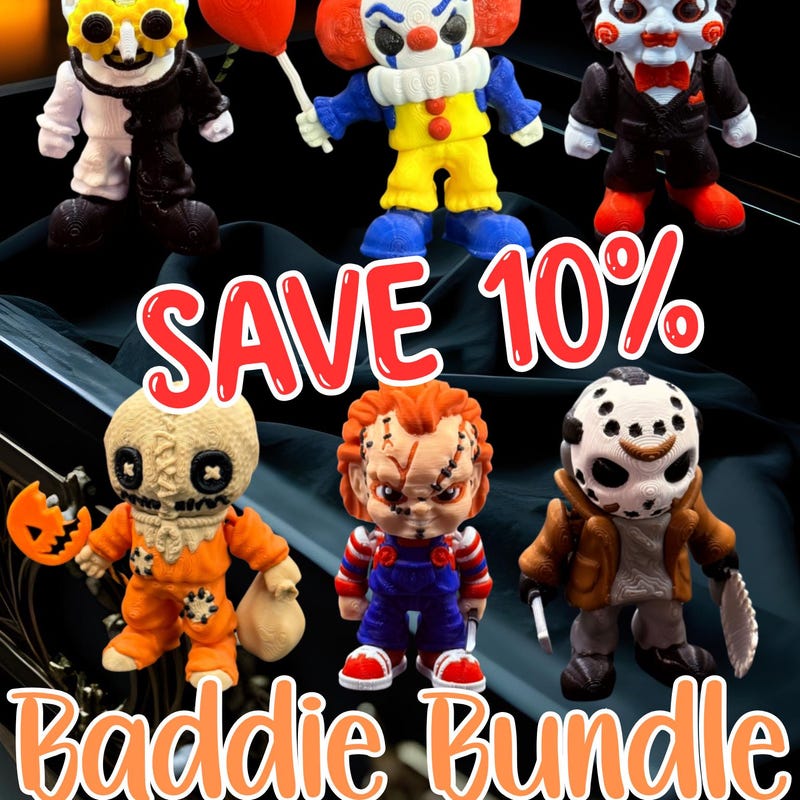 Mini Horror Movie Figure - Etsy