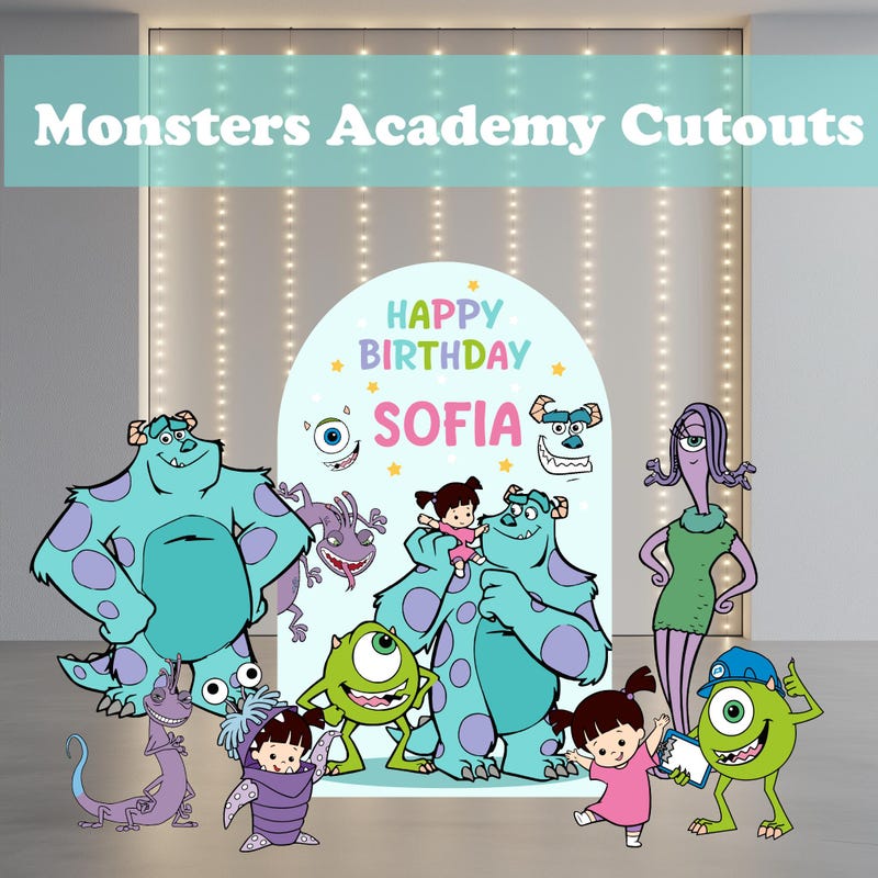 Monster Inc Centerpiece - Etsy