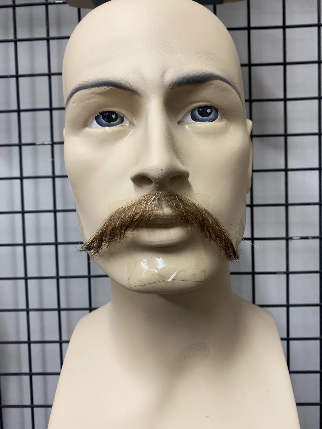 Realistic Fake Moustache %100 Hand Made Cuttable and Customizable - Etsy