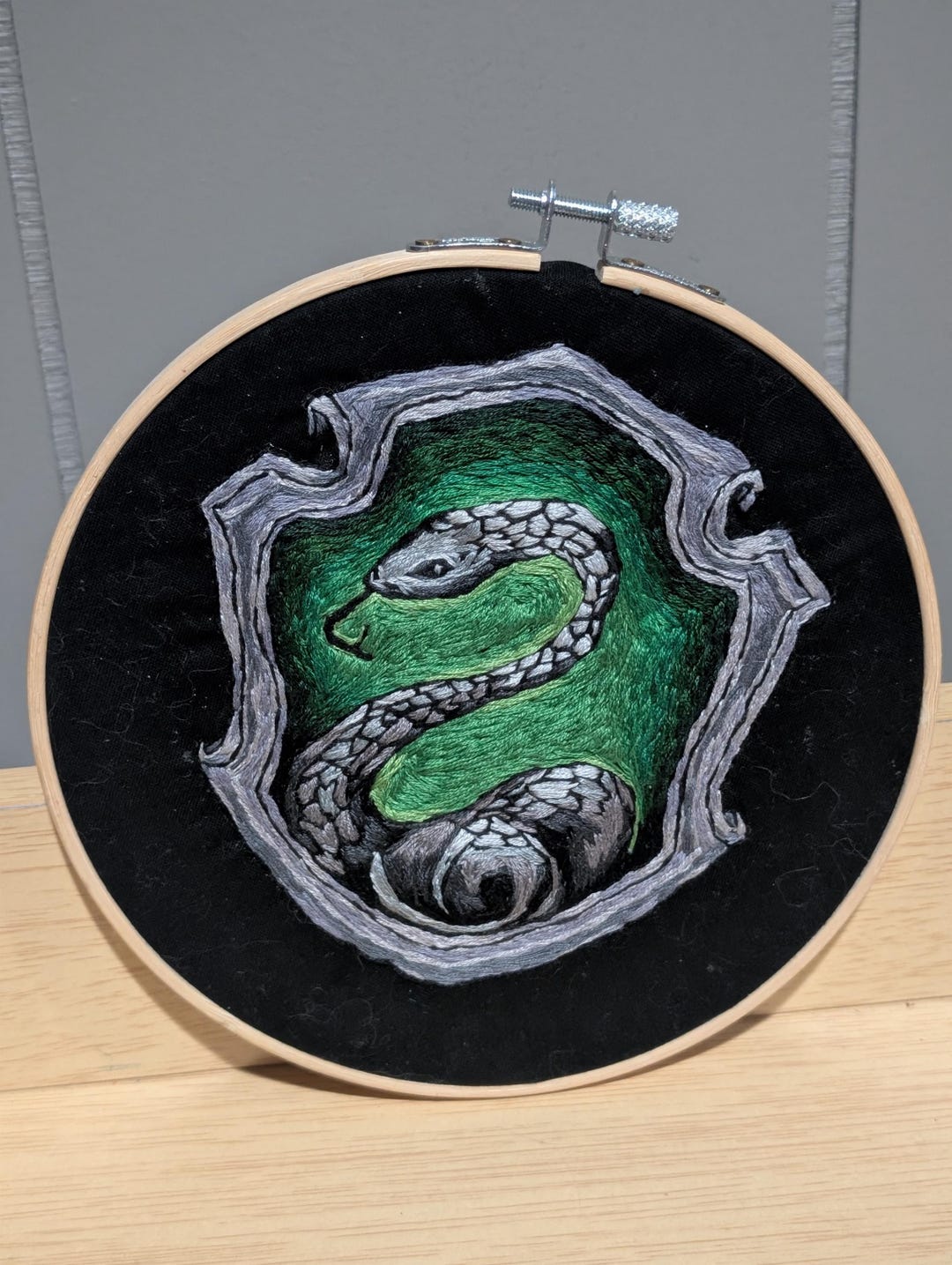 Snake House Crest Embroidery, Magical World Art - Etsy