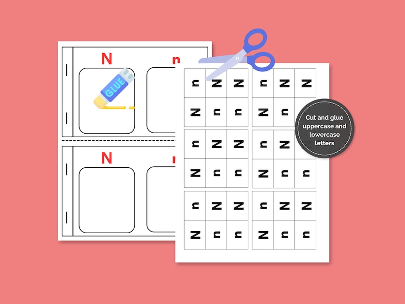 Letter N Activity Pack | Preschool Printable, Handwriting Practice (PDF ...