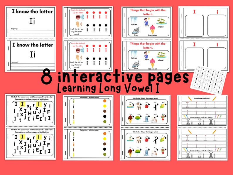 Letter I Worksheets| Alphabet Letter of the Week| Preschool Printable ...