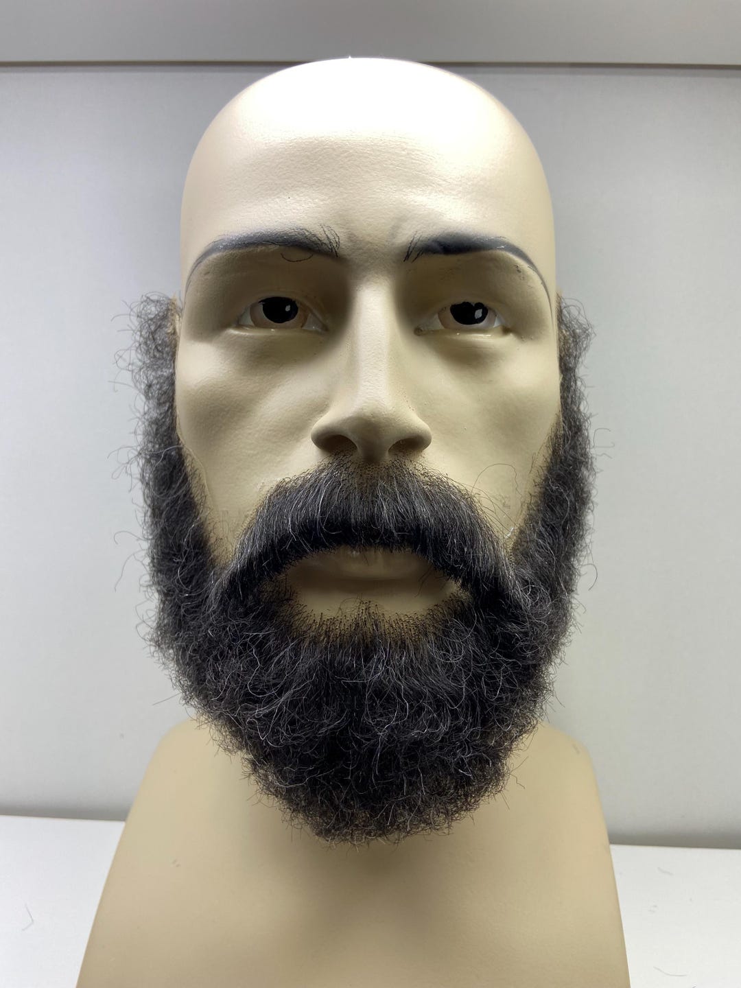 Handmade HD Lace Fake Beard and Mustache Set. Realistic and ...