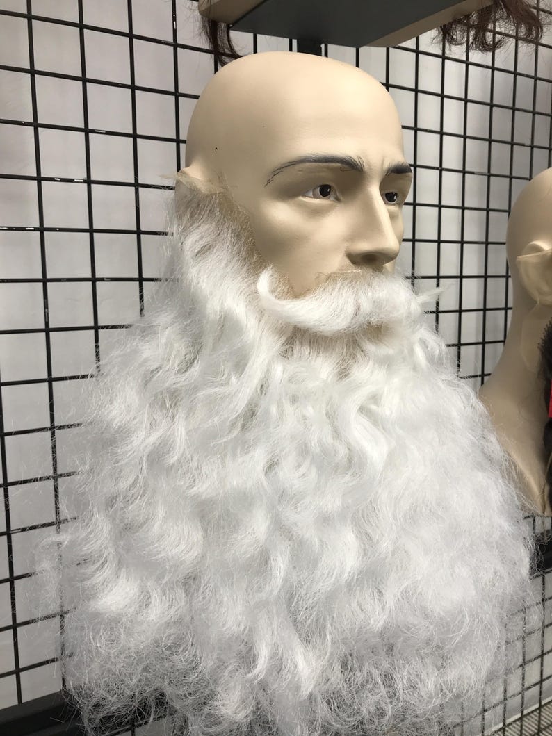 Handmade HD Lace Fake Beard and Mustache Set. Realistic and ...
