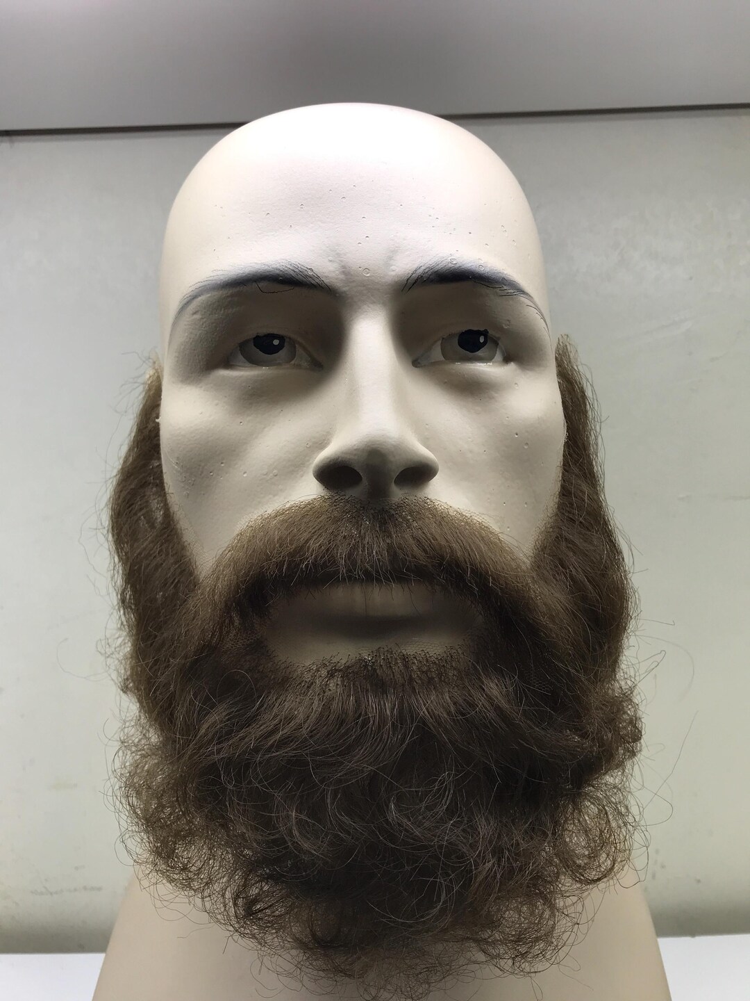 Handmade HD Lace Fake Beard and Mustache Set. Realistic and ...