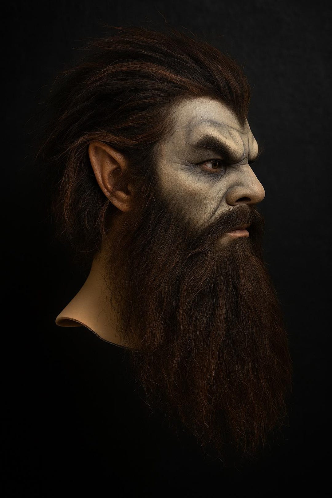 Halloween Werewolf Wig, Beard and Moustache Set | Costume & Cosplay ...