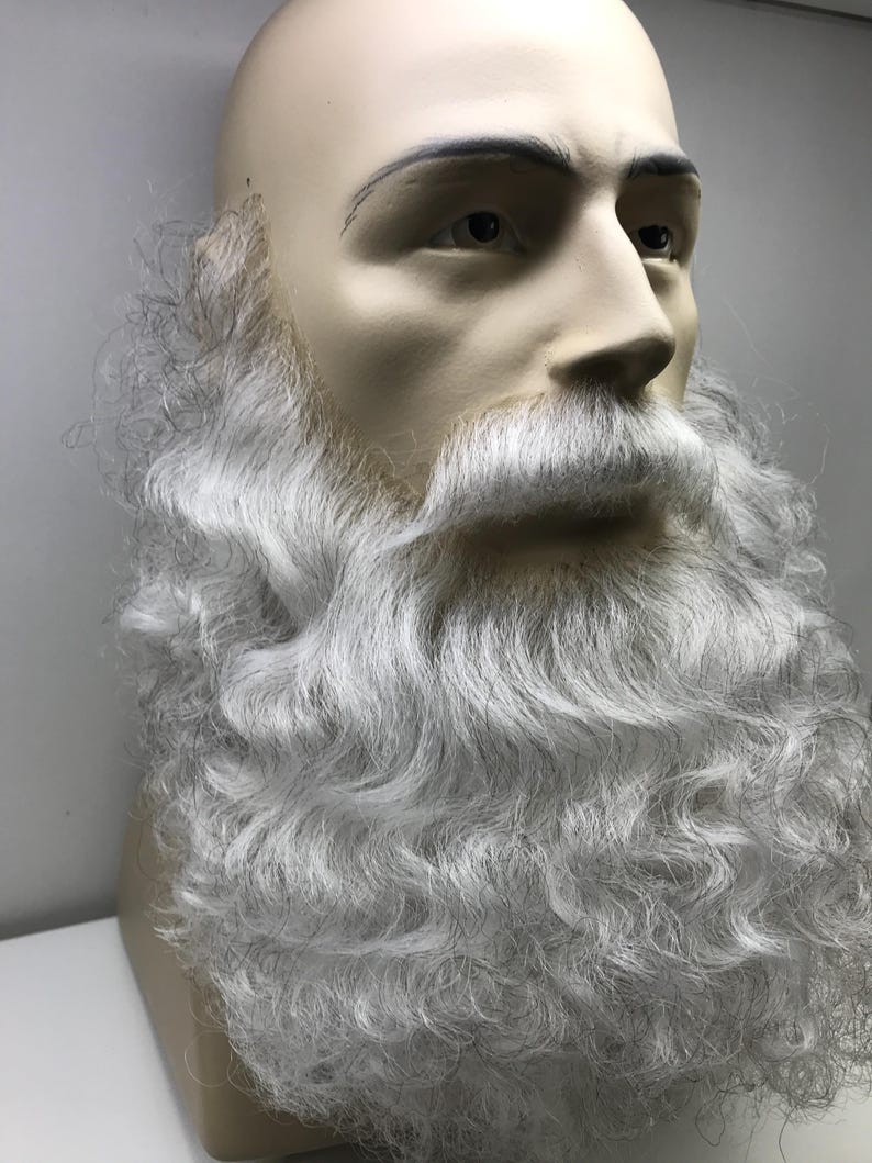 Handmade HD Lace Fake Beard and Mustache Set. Realistic and ...