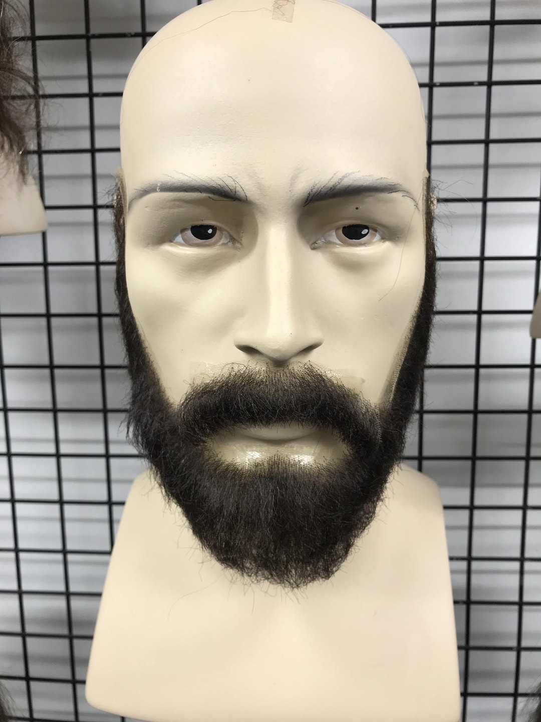 Handmade HD Lace Fake Beard and Mustache Set. Realistic and ...