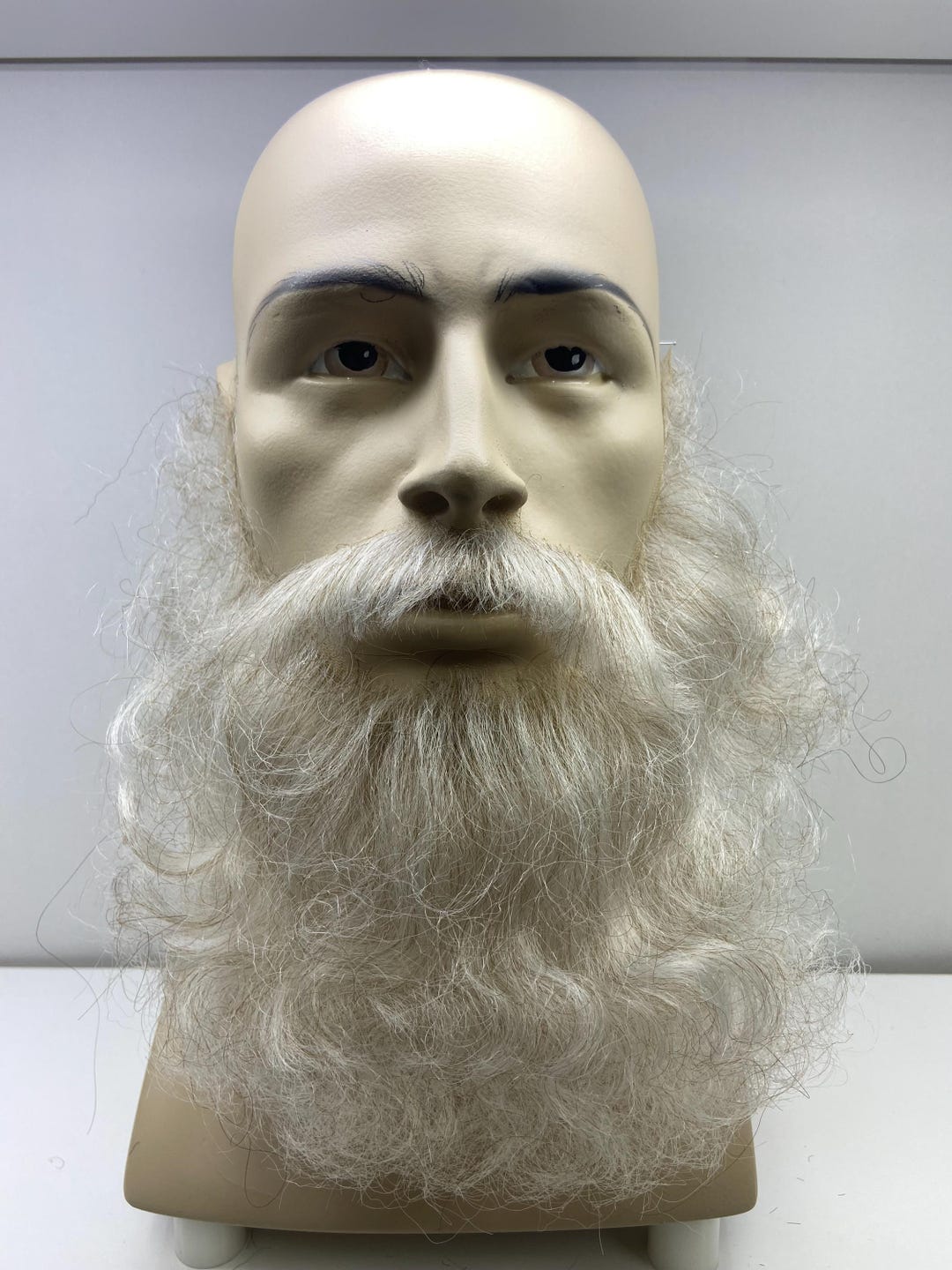 Handmade HD Lace Fake Beard and Mustache Set. Realistic and ...