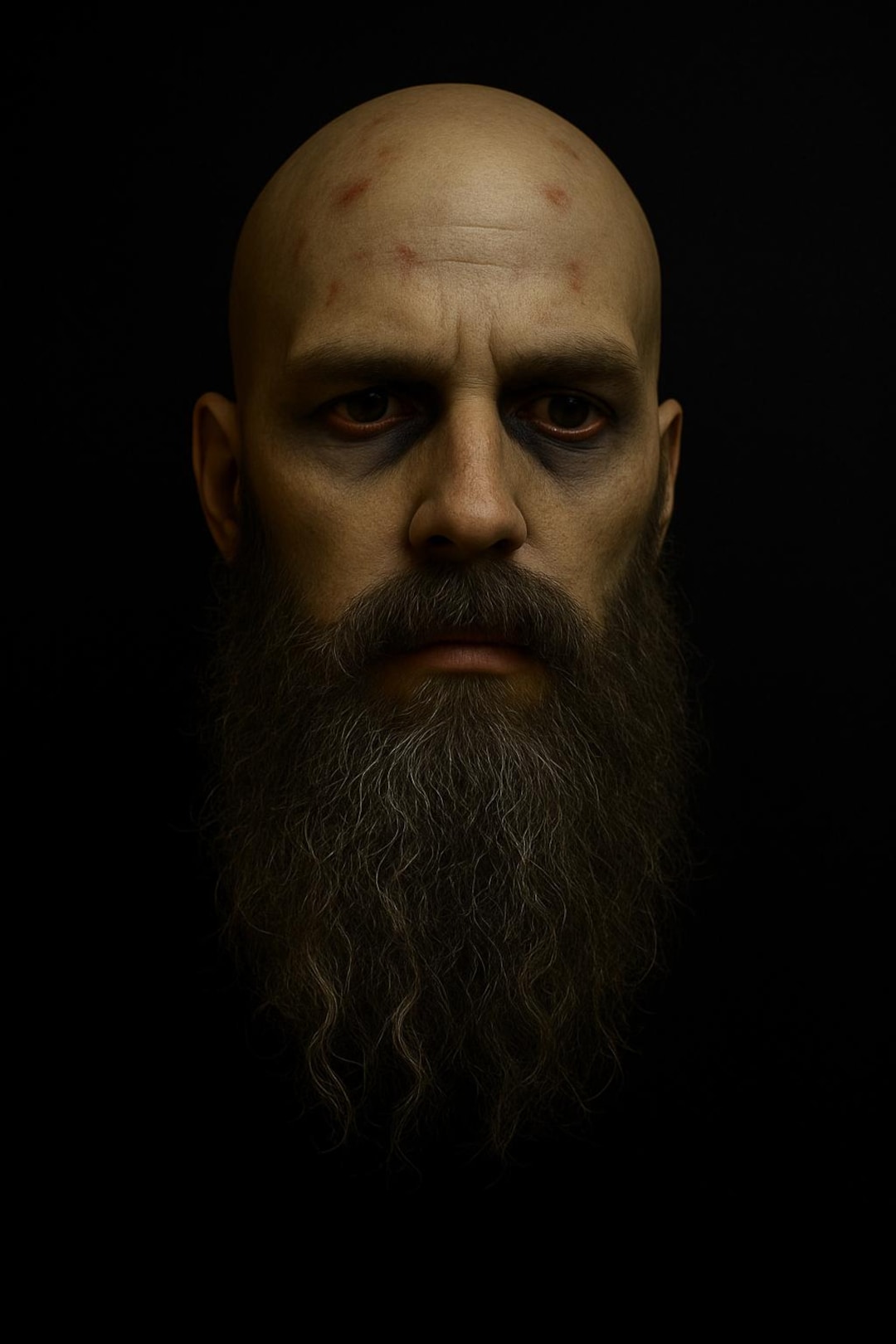 Halloween Zombie Beard and Moustache Grey Fake Beard for Cosplay - Etsy