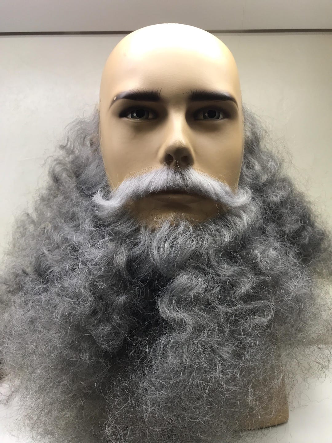 Handmade HD Lace Fake Beard and Mustache Set. Realistic and ...