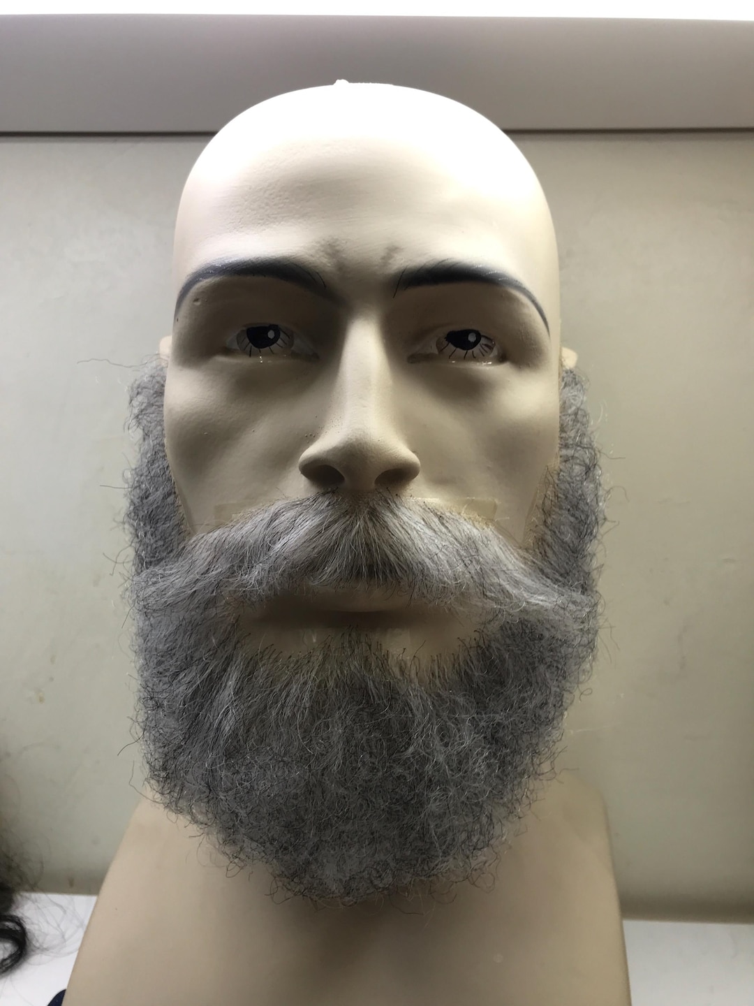 Handmade HD Lace Fake Beard and Mustache Set. Realistic and ...