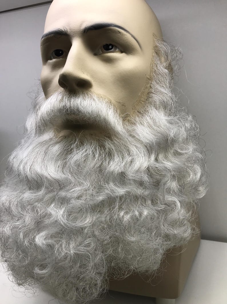 Handmade HD Lace Fake Beard and Mustache Set. Realistic and ...