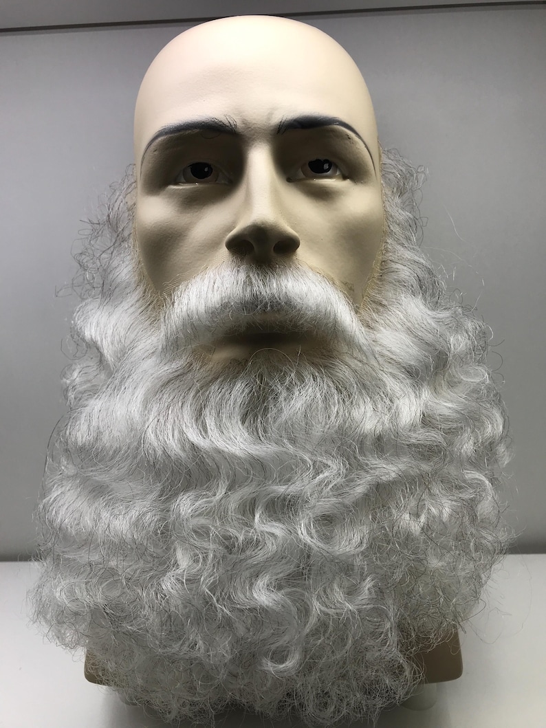 Handmade HD Lace Fake Beard and Mustache Set. Realistic and ...