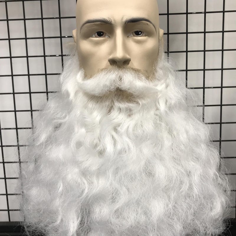 Realistic Santa Beard - Etsy