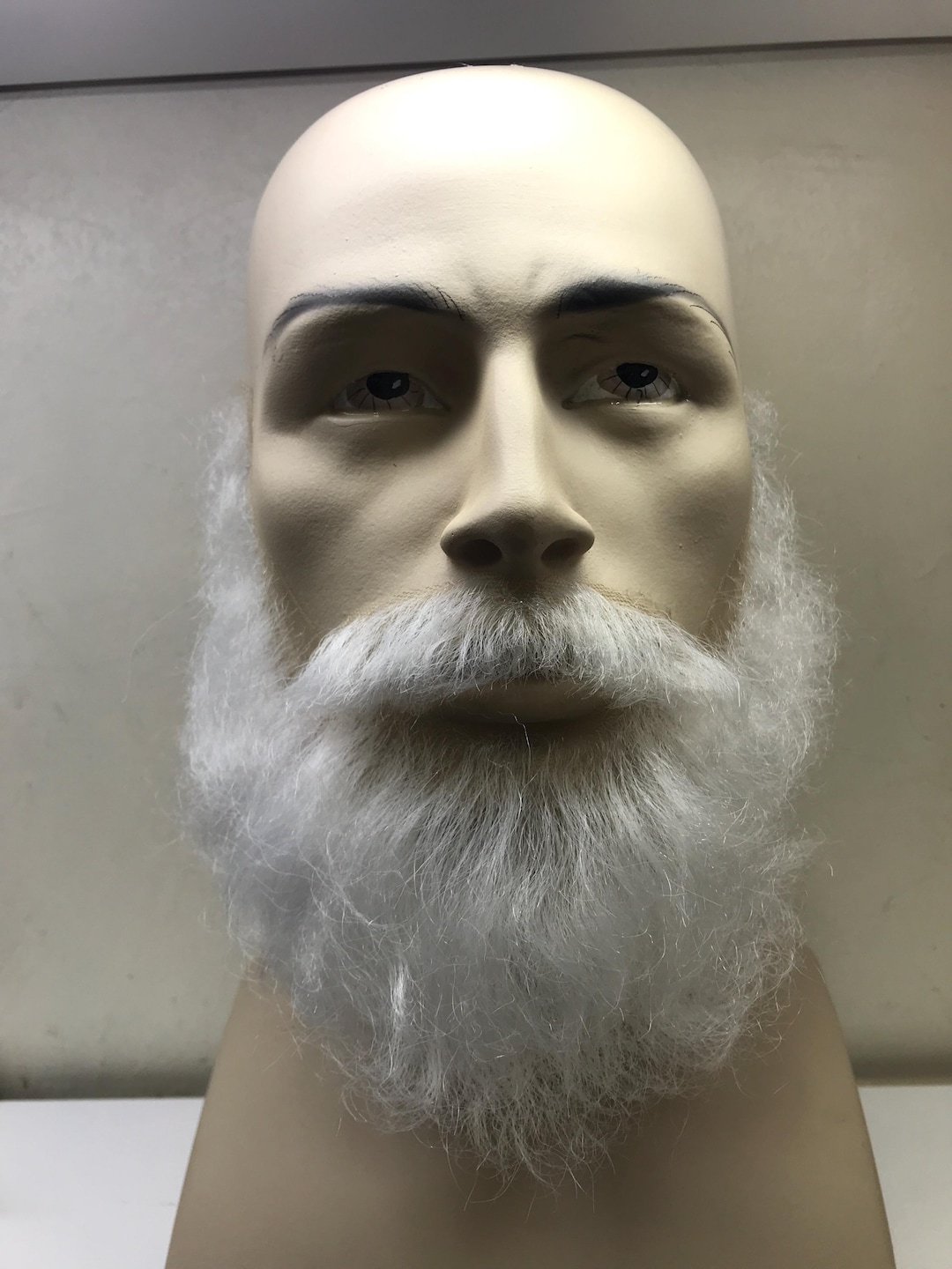 Handmade HD Lace Fake Beard and Mustache Set. Realistic and ...