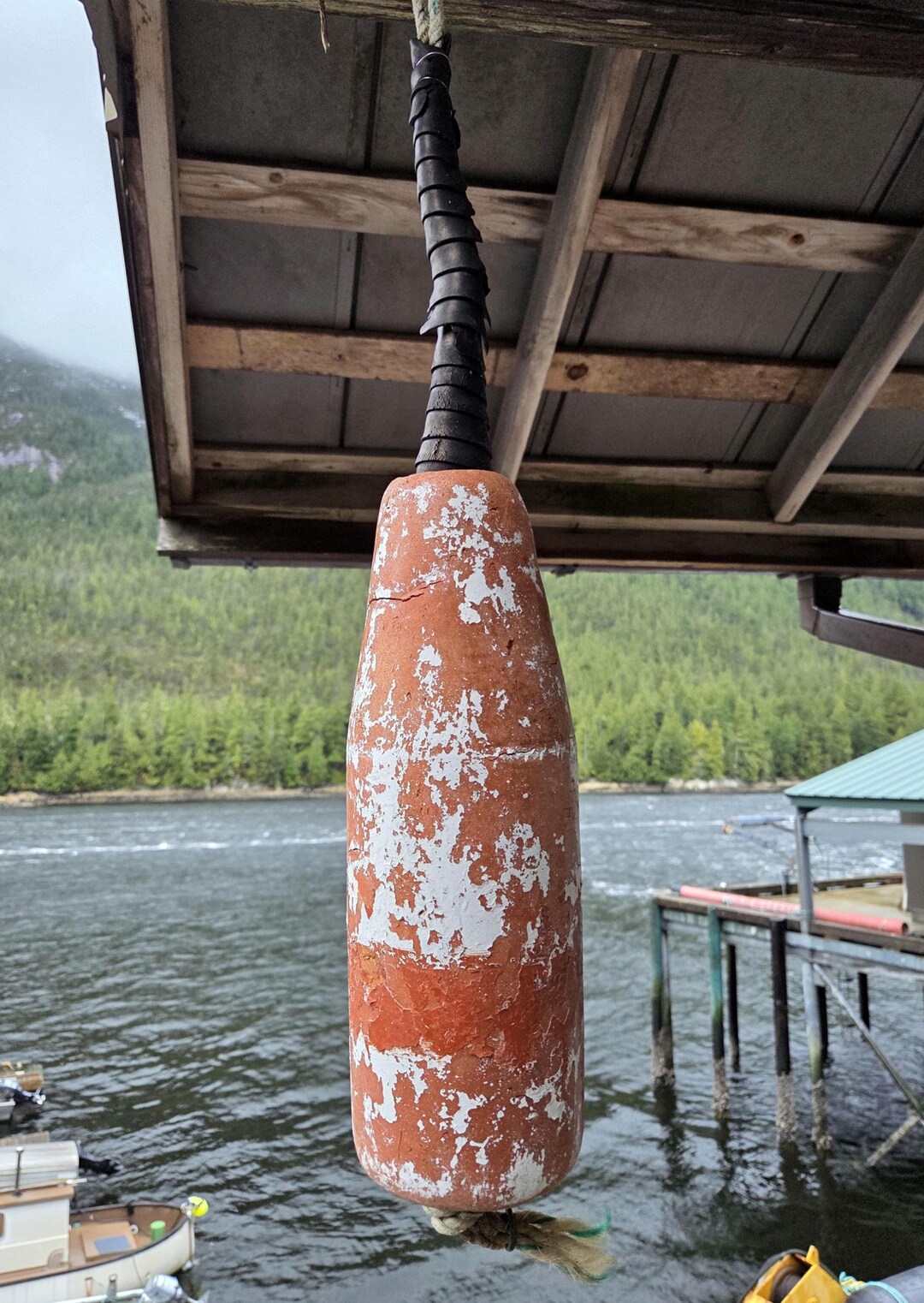 Alaskan Beachcombed Crab Buoy- Traffic Cone Buoy - Etsy