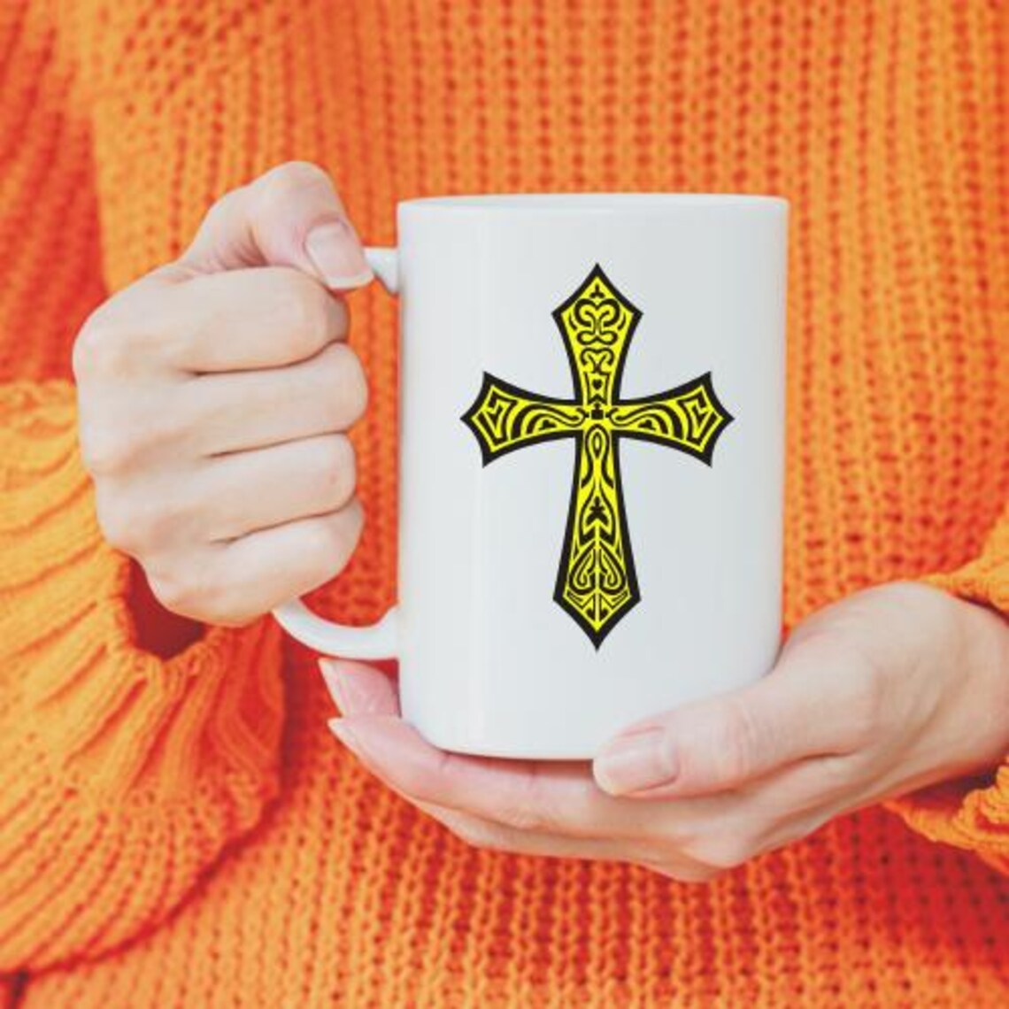 Cross Design SVG & PNG File | Digital Download for Crafting and Decor ...